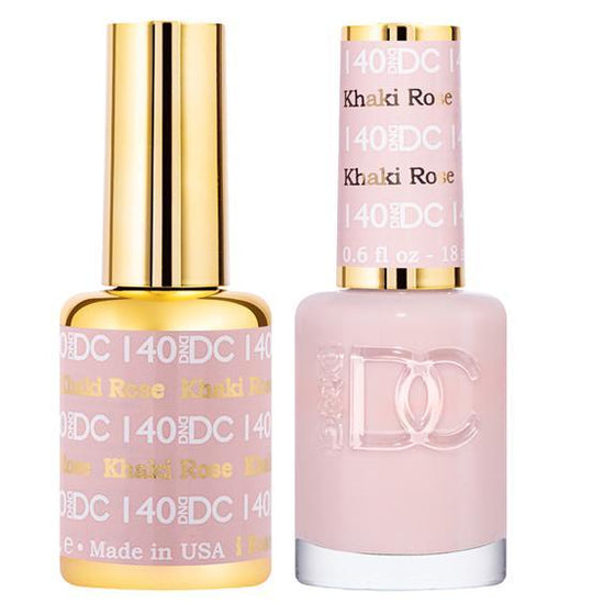 DND DC Gel Duo - Khaki Rose #140 | Universal Nail Supplies