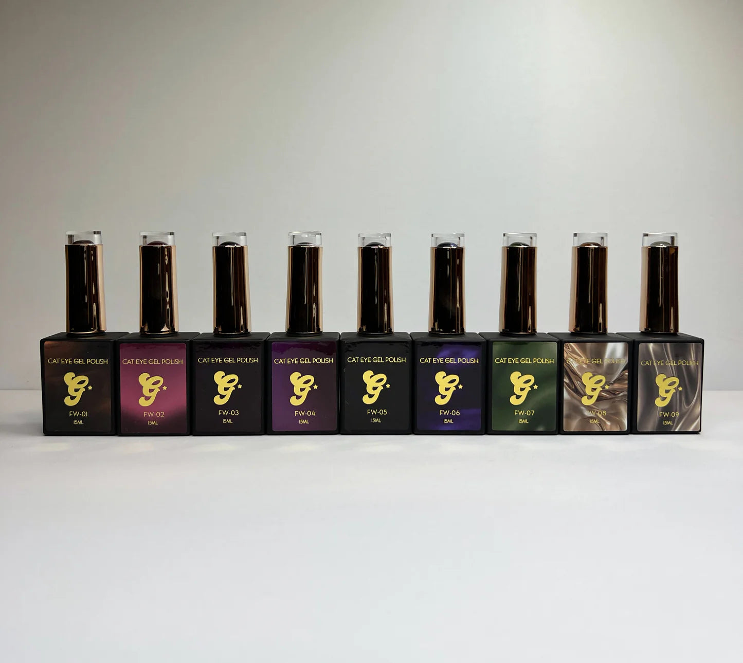 Gellicure Pro Cat Eye Gel Night Sparkle Series Full Set | Universal ...